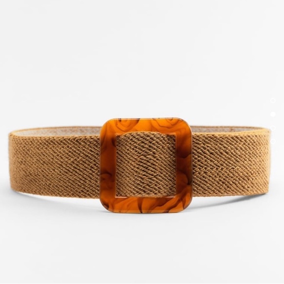 Zara | Accessories | Zara Jute Stretchy Belt | Poshmark